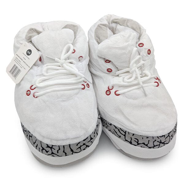 Plush High-Top Sneaker Slippers - Cozy & Stylish - Showcase