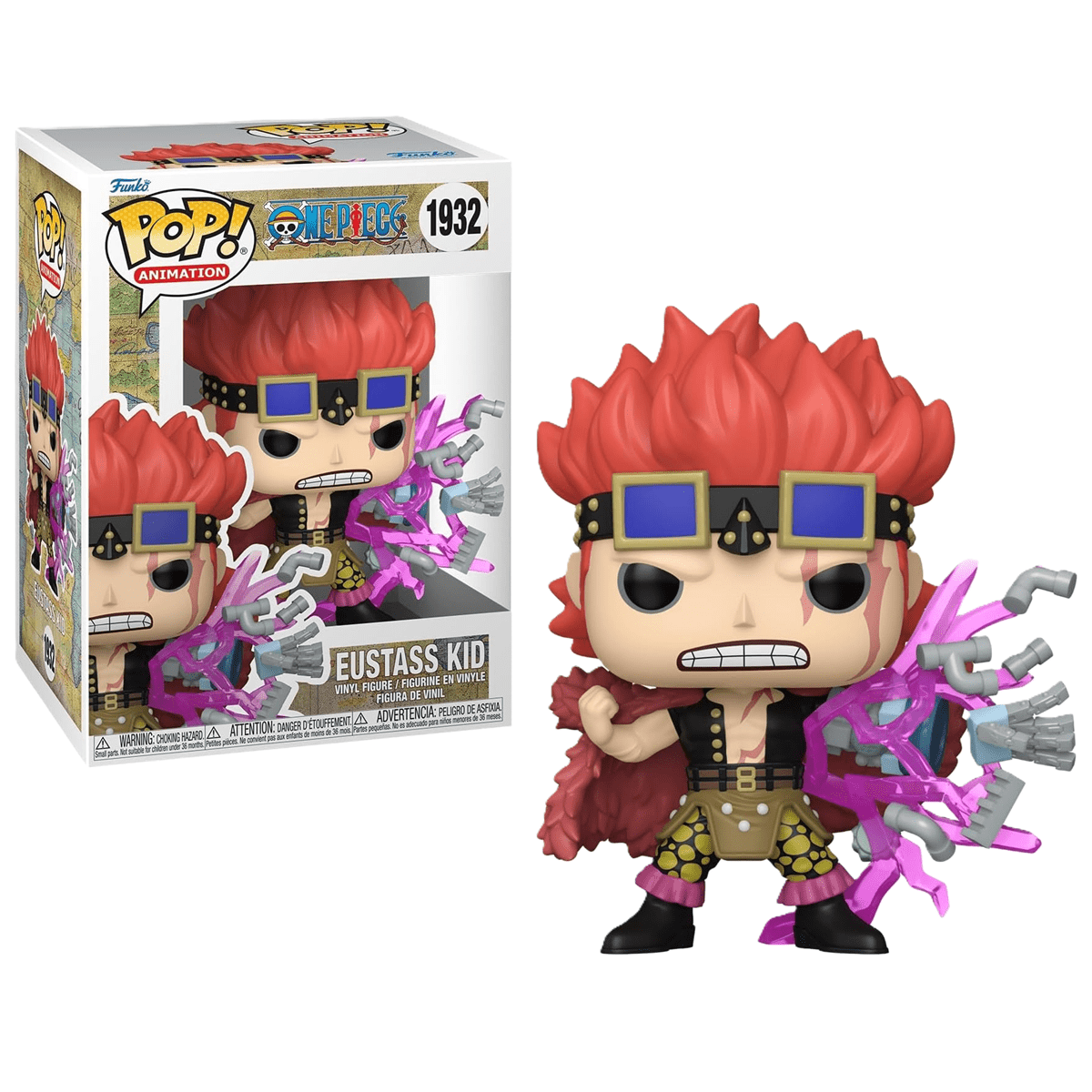 One Piece Eustass Kid Awakening Funko Pop! Figure - Showcase