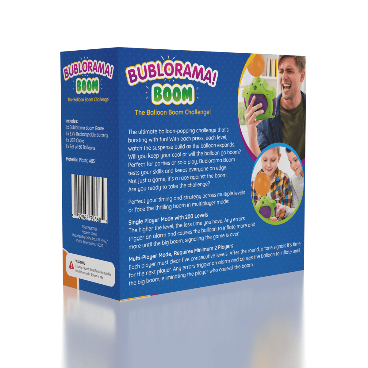 Bublorama Electronic Bubble Popping Fidget Toy with Balloons - Showcase