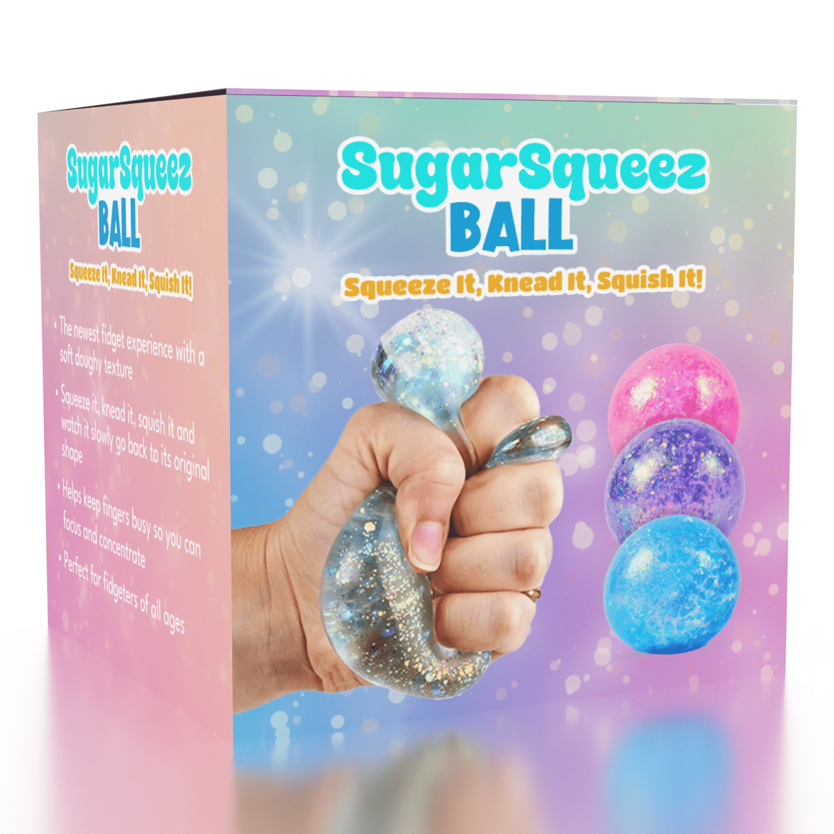 Squishy Sugar Stress Ball - Assorted Colors - Showcase