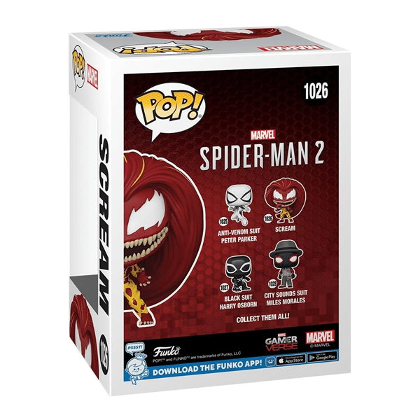 Marvel Spider-Man 2 Scream Funko Pop – Mary Jane - Showcase
