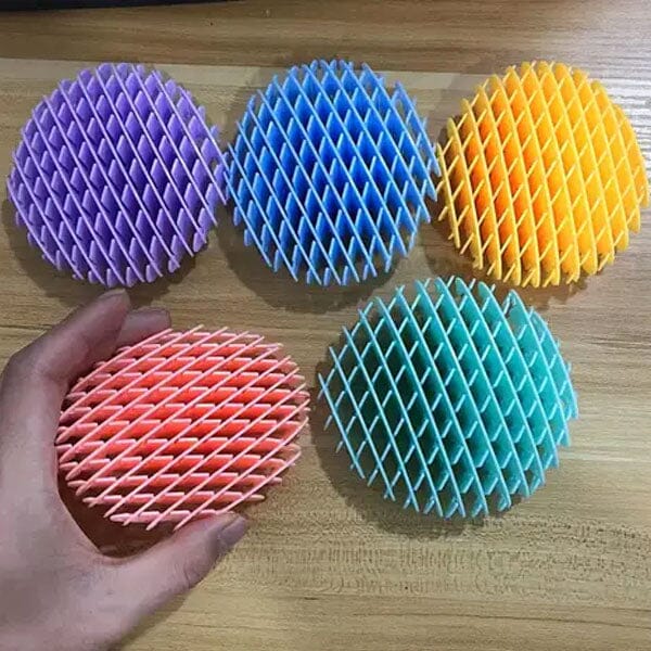 Glow-in-the-Dark Flex Worm Fidget Toy (Assorted Colors) - Showcase
