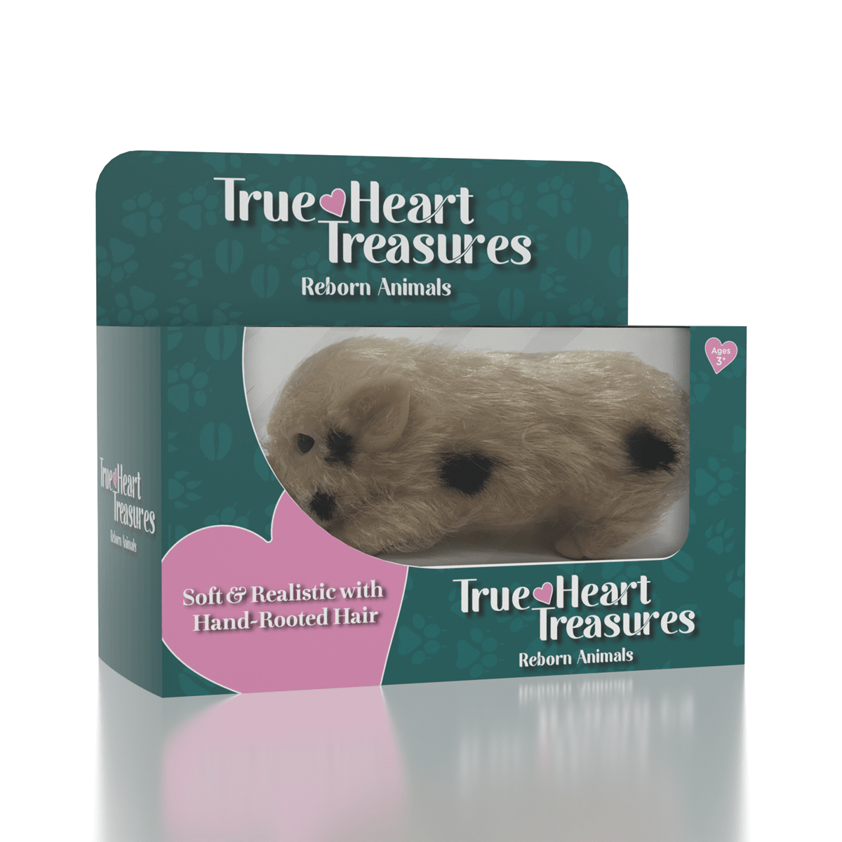 Patches the Mini Silicone Piglet - Realistic Reborn Baby Pig - Showcase