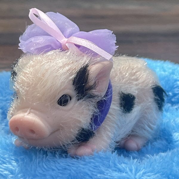 Patches the Mini Silicone Piglet - Realistic Reborn Baby Pig - Showcase