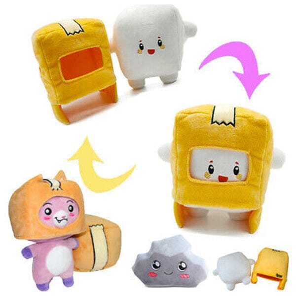 Lankybox Series 1 Plush Toys - 6" Assorted Characters - Showcase